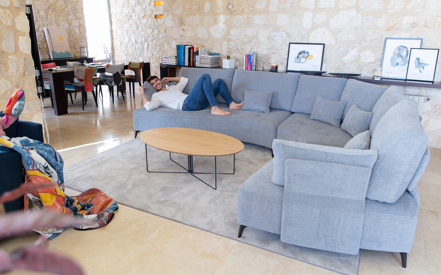 Kalahari Modular Sofa by Fama – ArchSaga